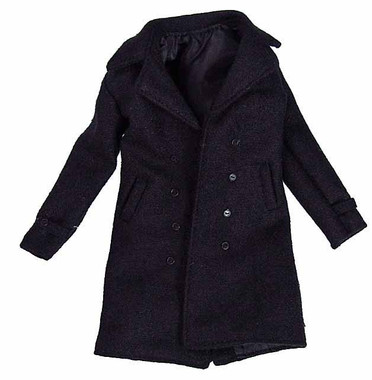 Hitman Agent 47 - Black Wool Over Coat - Toy Anxiety