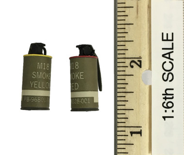 Marine Raiders MSOT 8222 - Smoke Grenades (2) - Toy Anxiety