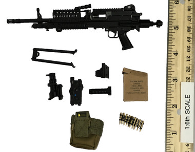 Seal Team 3 Charlie Platoon: Marc Lee Tribute - Rifle (MK48 Mod 0) w/ Accessories - Toy Anxiety