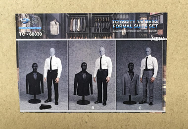 Mens Formal Suit Sets - Boxed Set (Gray) - Toy Anxiety