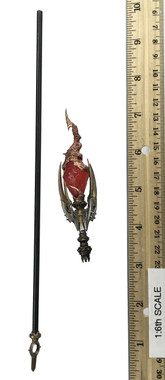 Dark Blood Blood Mage - Staff of Bloodstone (Metal Pole) - Toy Anxiety