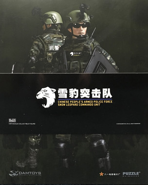 Snow Leopard Commando Unit - Team Leader - Boxed Figure - Toy Anxiety