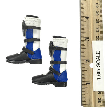 Female Character Set CT-013 Tifa - Boots (Blue) (For Feet) - Toy Anxiety