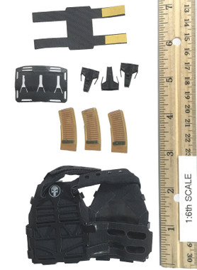 CIA Armed Agents - Tactical Armor Plater Carrier w/ Ammo Holster - Toy ...