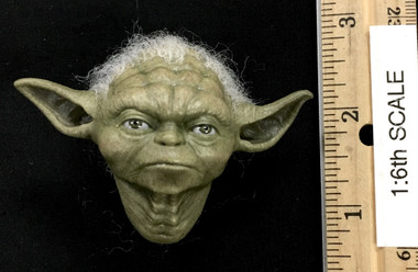 Attack of the Clones: Yoda - Head (Molded Neck) - Toy Anxiety