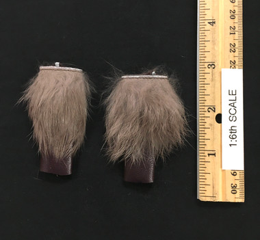 Dragon Female Warrior Armor - Fur Arm Bands - Toy Anxiety