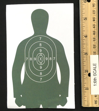 PNMC PLA Navy Marine Corps - Shooting Range Target (Paper) - Toy Anxiety