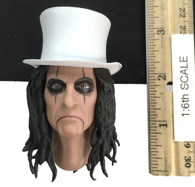 Alice Cooper - Head w/ Top Hat (Molded Neck) (See Note) - Toy Anxiety