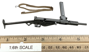 British SAS Lieutenant: Edward Macdonald - Submachine Gun (Silenced ...