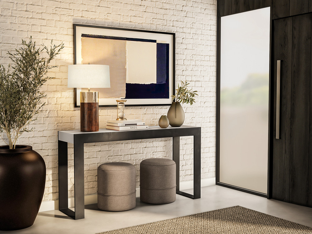 Dalle Console Table for Foyers and Entryways | Stone Yard, Inc.