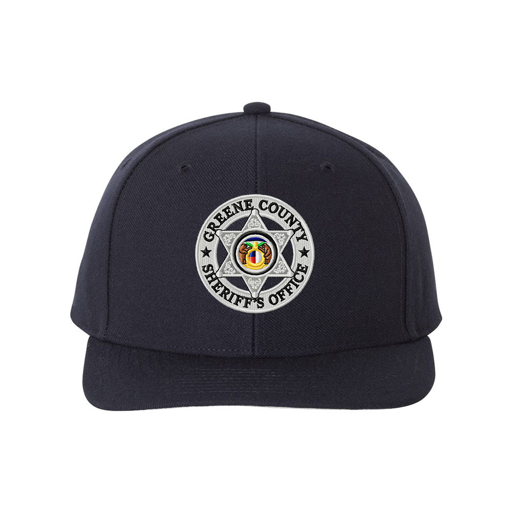 GCSO Embroidered Solid Navy Richardson Cap | Crackerjack Shack
