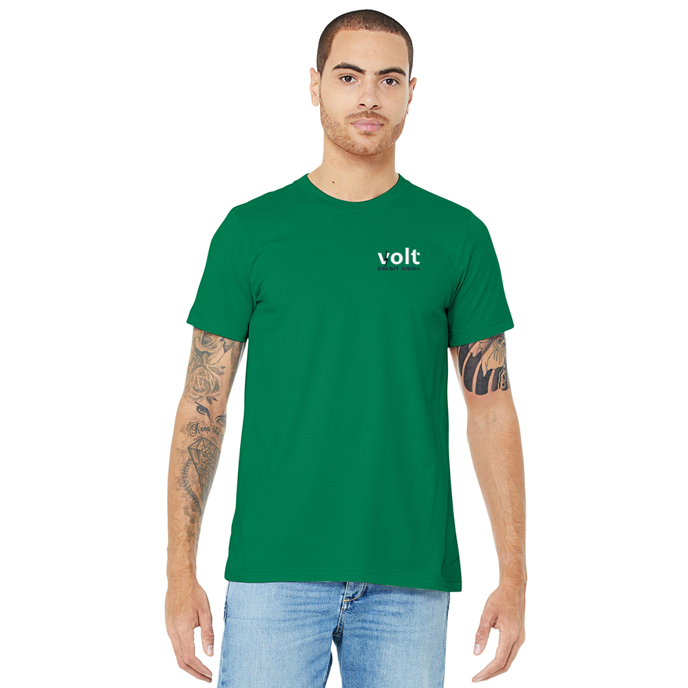 Volt Embroidered Unisex Short Sleeve Sleeve Ringspun Tee