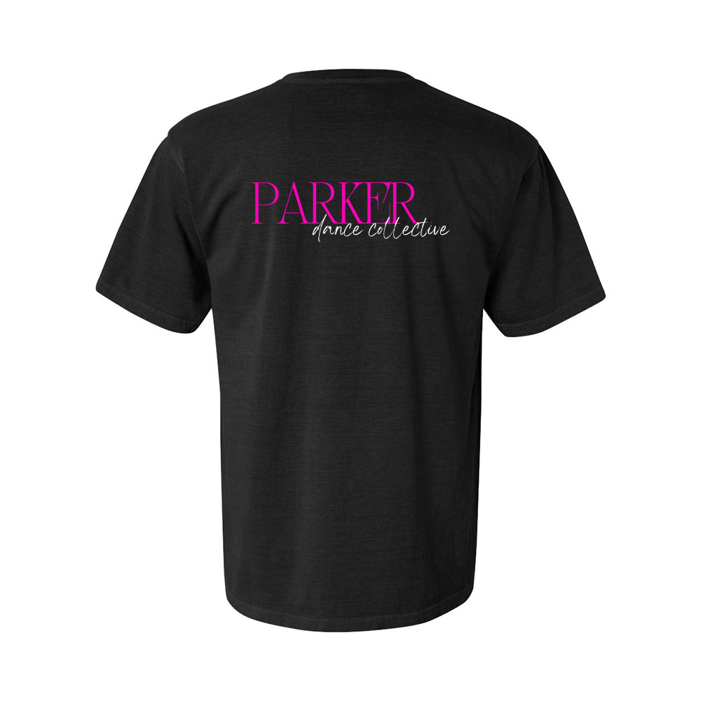 Parker Dance Collective FLC / Full Back Logo Comfort Colors® Tee - Black