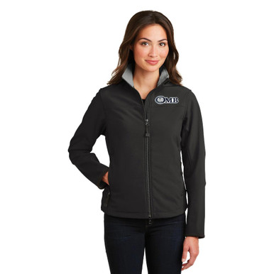 Old Missouri Bank OMB LOGO Embroidered Ladies Glacier® Soft Shell ...