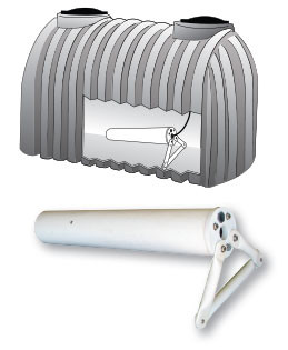 Submersible Well Pump Flow Sleeve & Stand