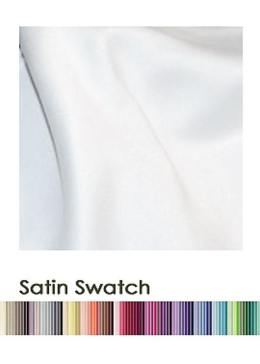 Fast Shipping In Stock Fabric Swatches -- SATIN Swatch