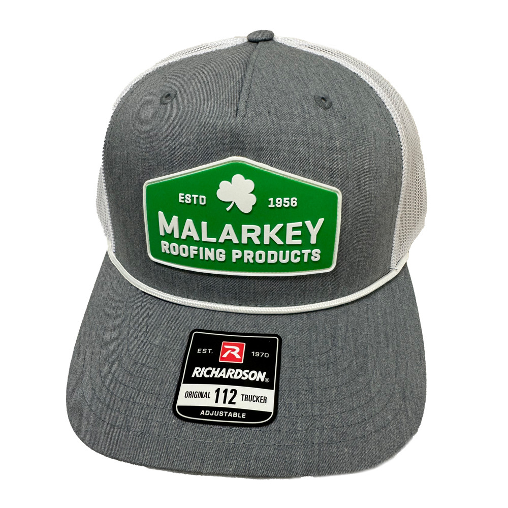 5 Panel Trucker Rope Cap with Rubber Patch