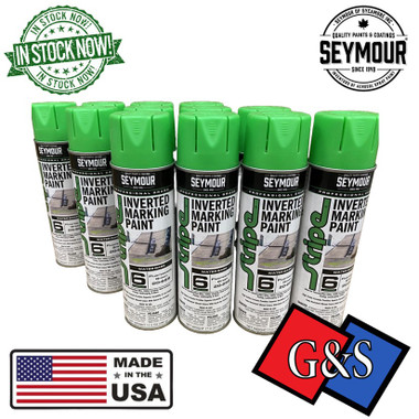 Seymour® Inverted Industrial Water Based Marking Paint - Fluorescent ...