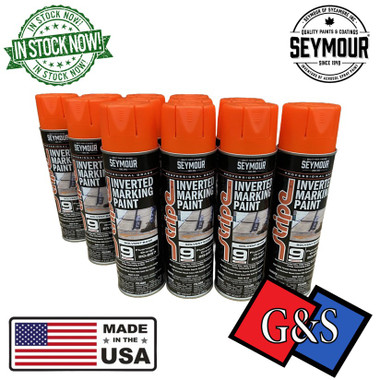 Seymour® Inverted Industrial Solvent Based Marking Paint - Fluorescent ...