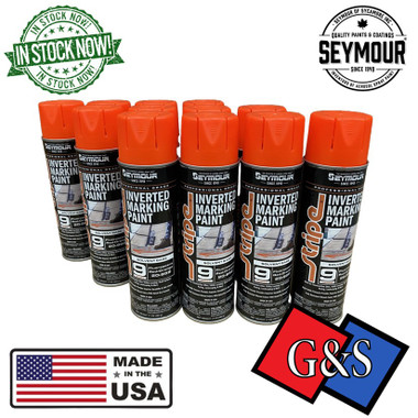 Seymour® Inverted Industrial Solvent Based Marking Paint - Fluorescent ...