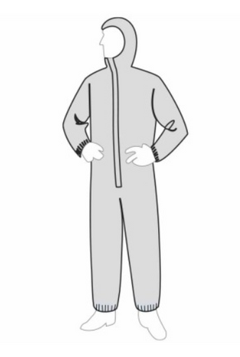 LIBERTY PERMAGARD COVERALL - ATTACHED HOOD & ELASTIC ANKLES (18127 ...