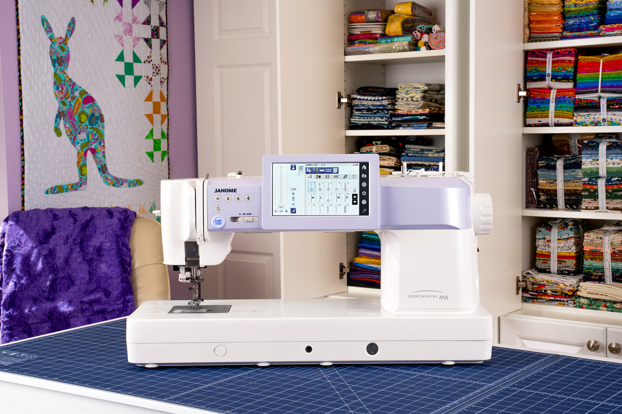 Janome Continental M6 with Bonus