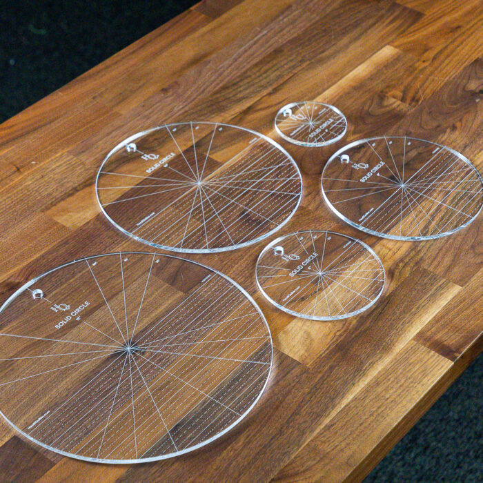 Handi Quilter Solid Circle Ruler Set