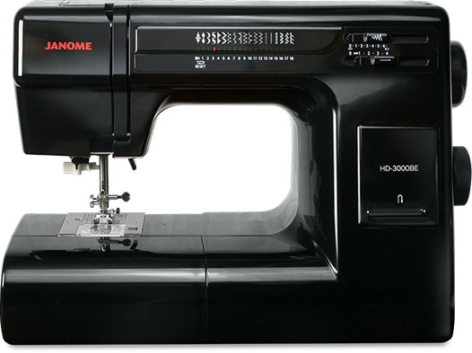 HD-3000 Black Edition Sewing Machine with Bonus Package