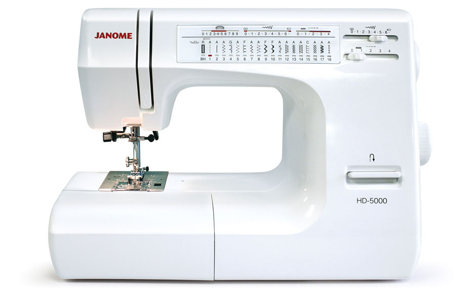 Janome HD-5000 Sewing Machine with Walking Foot | Heavy-Duty Performance