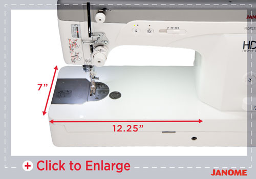 Janome HD9 V2 Professional Heavy Duty Black Edition with Bonus