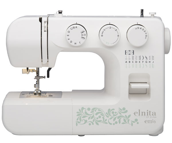 Elna Elnita em16 Mechanical Sewing Machine with Bonus Package