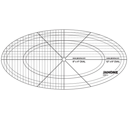 Janome Oval Ruler