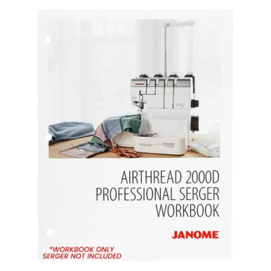 Janome AT2000D Workbook | AirThread 2000D Serger Guide