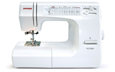 Janome HD-5000 Sewing Machine with Walking Foot | Heavy-Duty Performance