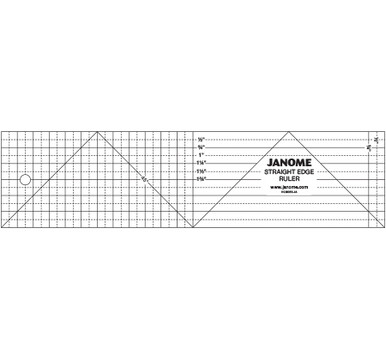 Janome Straight Rulers 3 x 12"