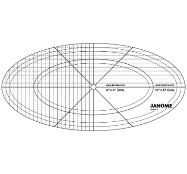 Janome Oval Ruler