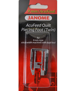 Janome 1/4" Seam Foot for AcuFeed Flex (Twin)