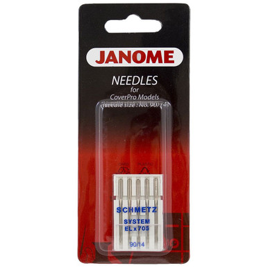 Janome Needles for CoverPro Sergers 90/14