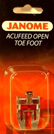 Janome Acufeed Open Toe Foot for 6600, 7700