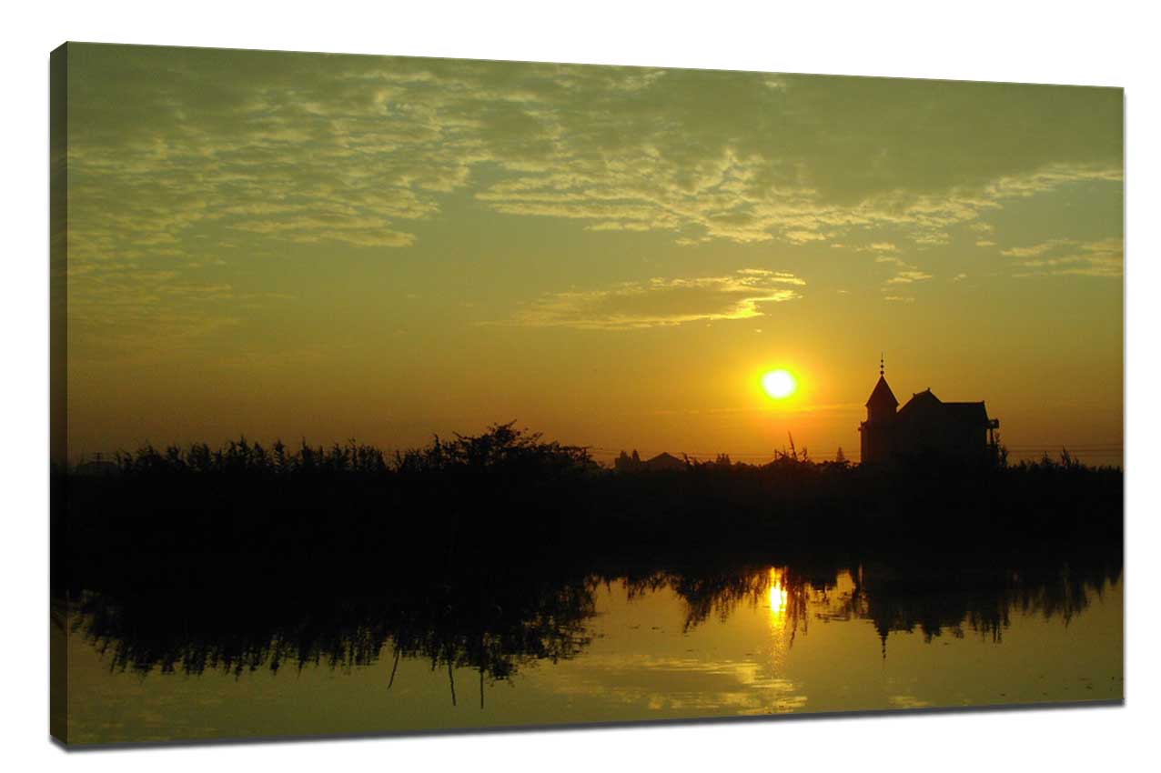 How to clap a perfect sunrise sunset glow - Custom Canvas Online