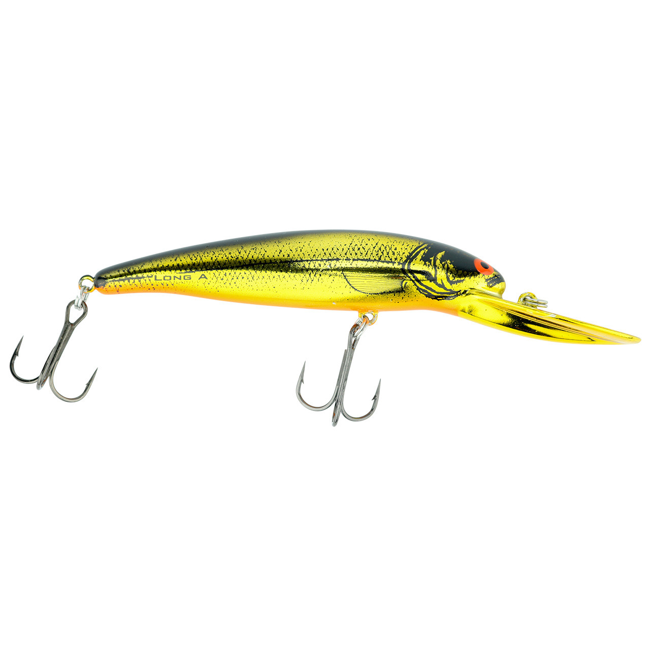 Bomber Deep Long A B24A | Deep-Diving Jerkbait for Trolling & Casting ...