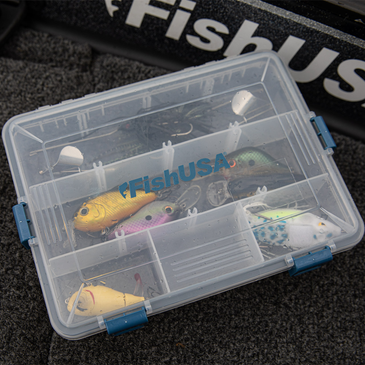 FishUSA Flagship Small Waterproof Tackle Box | FishUSA