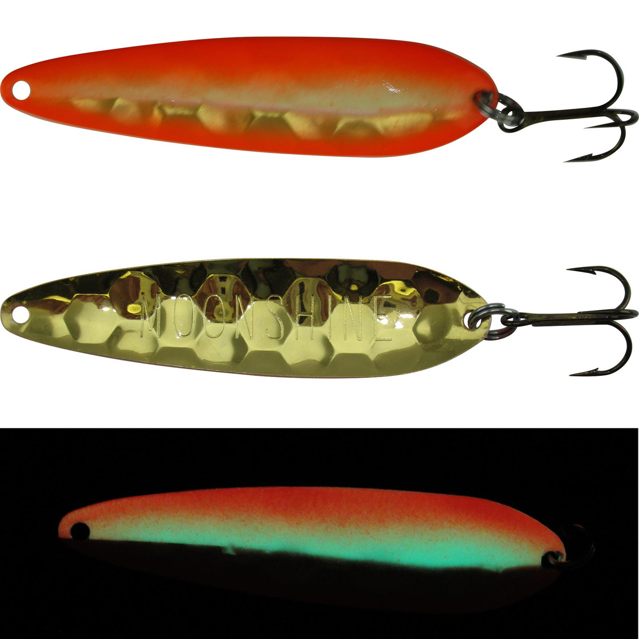 Moonshine Lures Half Moon Walleye Spoon | FishUSA