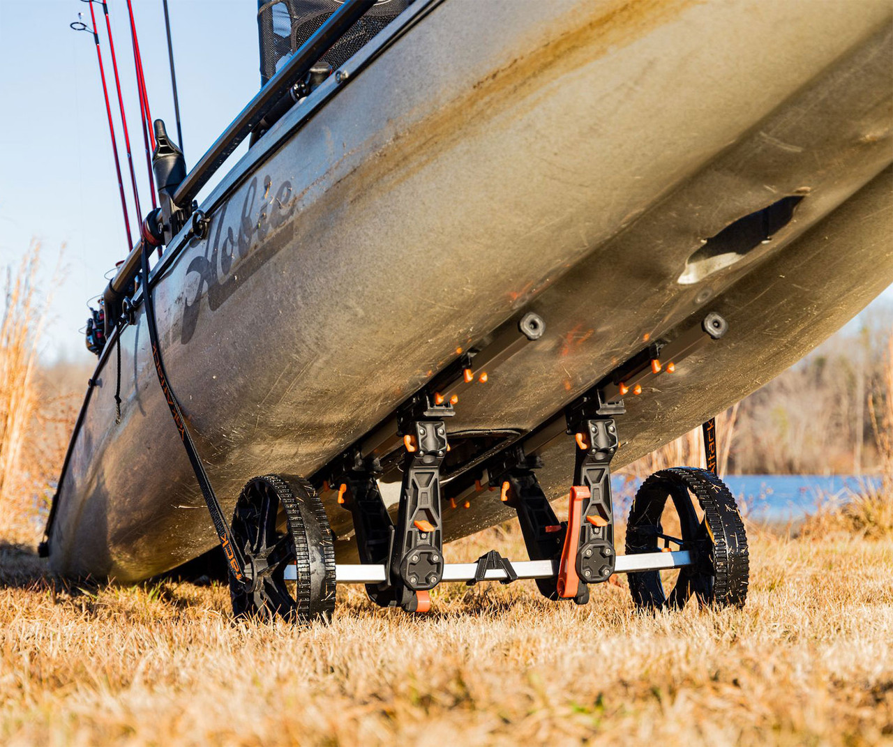 YakAttack TowNStow BarCart Kayak Cart | FishUSA