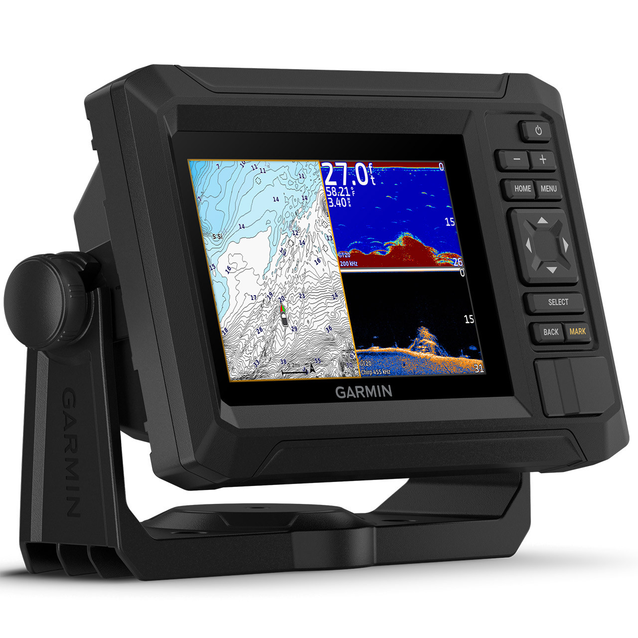 Garmin ECHOMAP UHD2 54cv Navionics+ US Coastal & Great Lakes Mapping ...