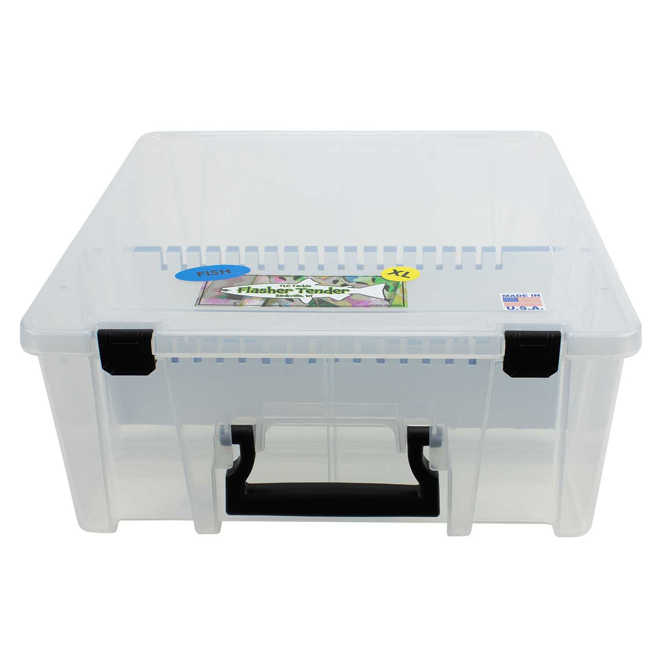 TLC Tackle Fish Flasher XL | Fishing Flasher Storage Box | FishUSA