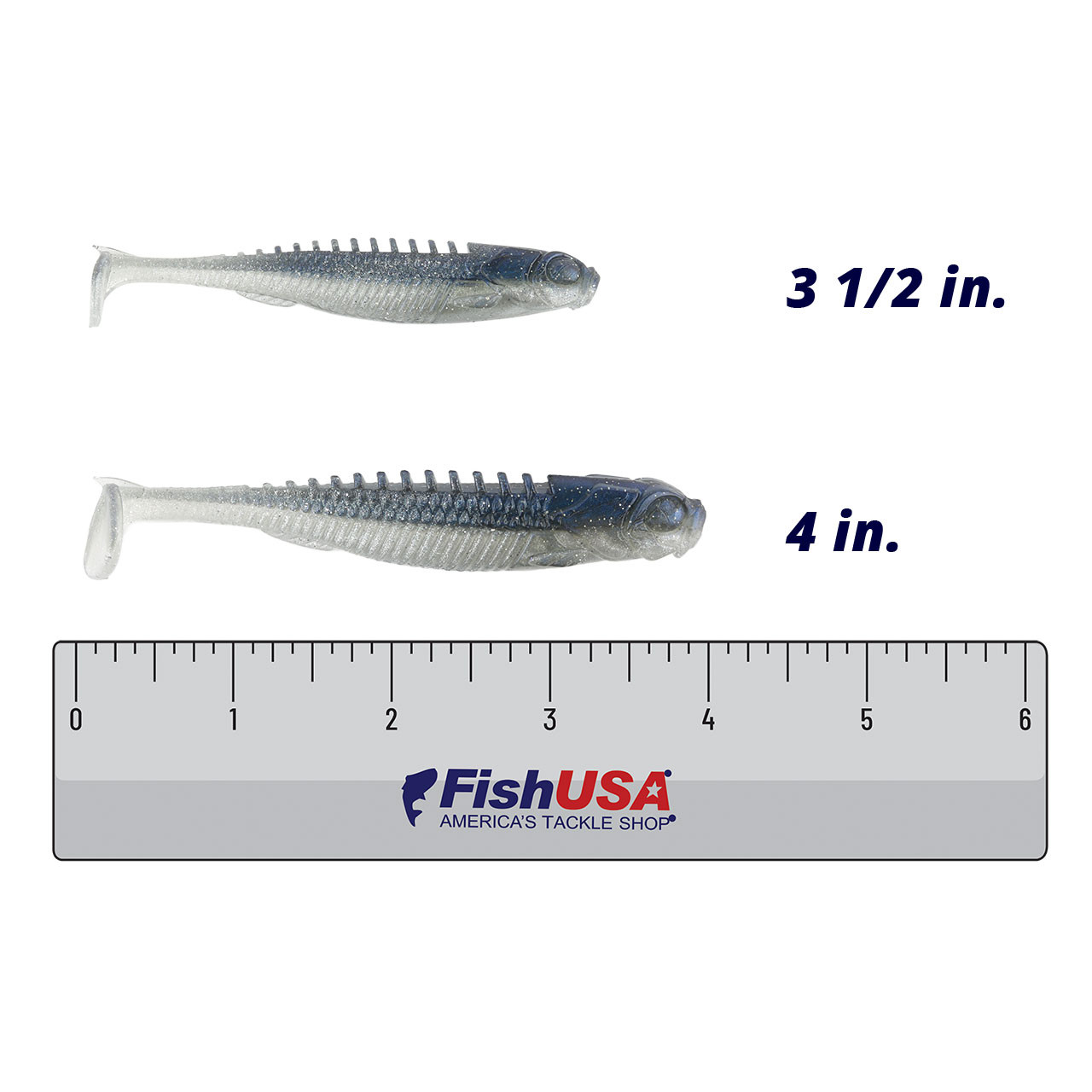 Northland Eye-Candy Paddle Shad | FishUSA
