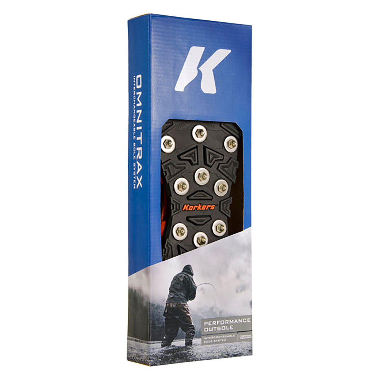 Korkers OmniTrax v3.0 Triple Threat Carbide Spike | FishUSA