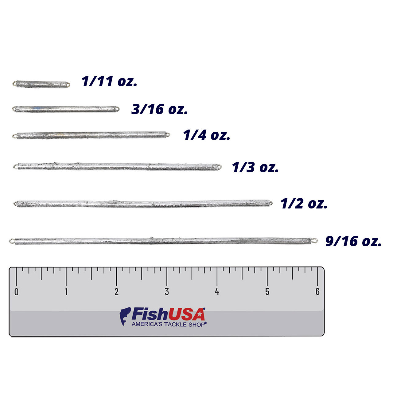 Beau Mac Lil' Doggies Stick Weights | FishUSA