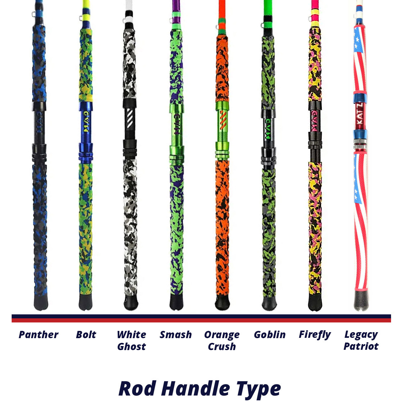 Mad Katz Spinning Rod | Glow-In-The-Dark Catfish Rod | FishUSA